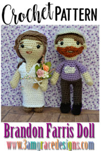 Brandon Farris & Co-Host Kelly Amigurumi - Crochet Pattern ...