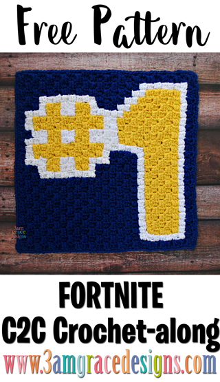 Fortnite C2C Crochet-along - Week 3 - Free Crochet Pattern ... Fortnite C2C Crochet-along - Week 3 - Free Crochet Pattern ...
