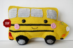 School Bus Crochet Pattern Kawaii Cuddler® - 3amgracedesigns
